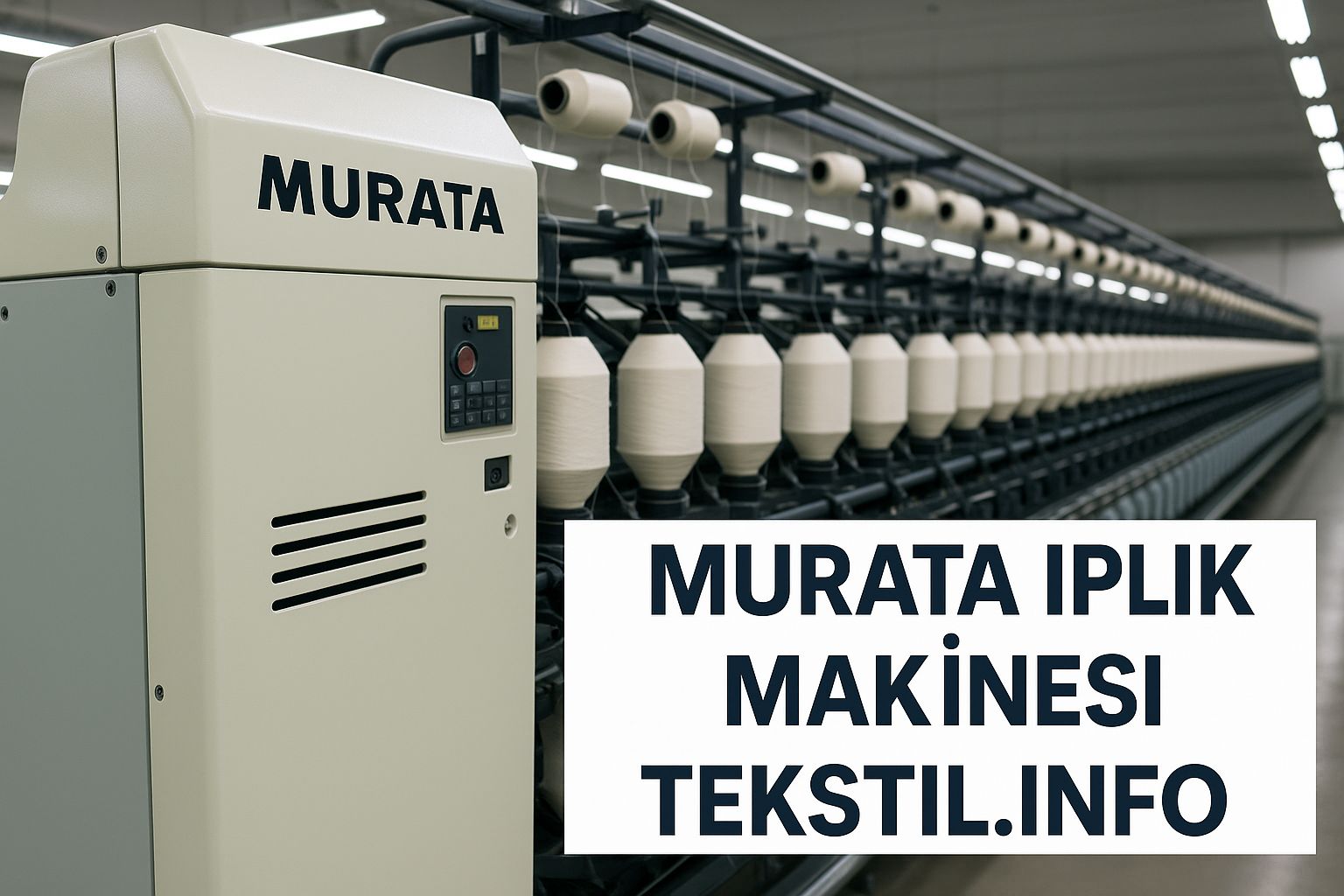Murata İplik Makinesi ile Tekstil Üretiminde Yüksek Verimlilik ve ...